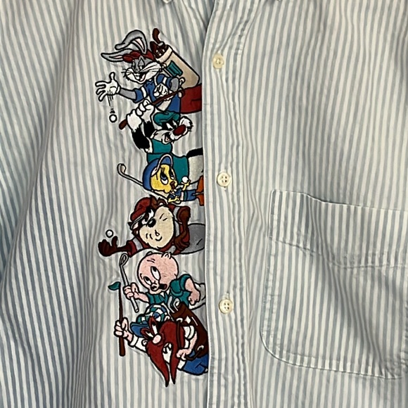 ACME | Shirts | Retro Acme Clothing Looney Tunes Characters Golfing ...